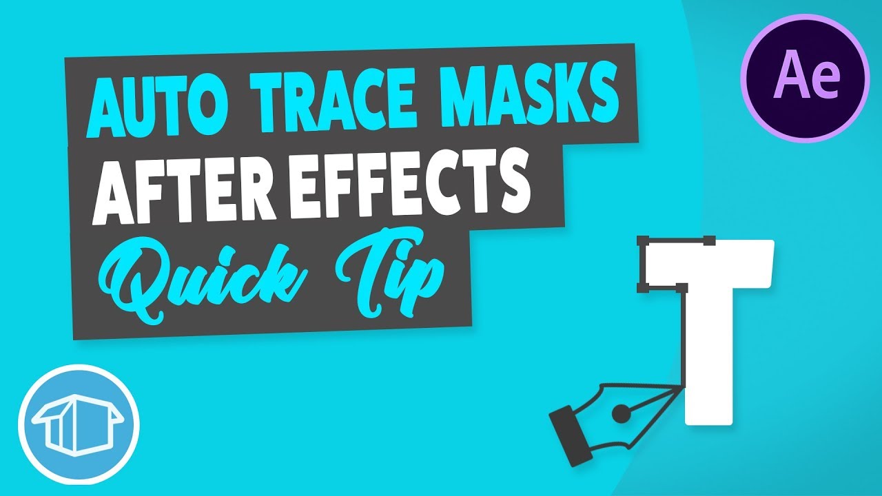 Auto Trace Masks - After Effects Quick Tip Tutorial