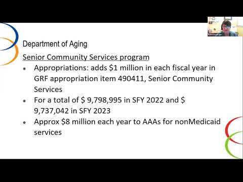Looking Forward: Policy Affecting the Lives of Older Ohioans | Florence Cellar 2021 Webinar Series