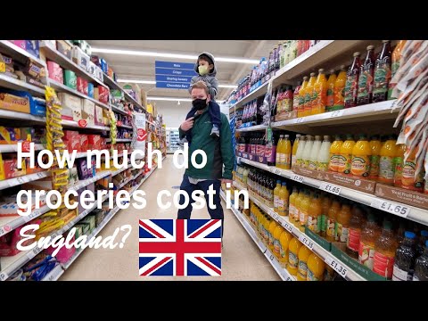 British Supermarket Prices l Tesco Grocery Store