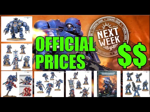 Get READY for Another Games Workshop SELL-OUT... Space Marines Codex & Range Refresh Warhammer 40k