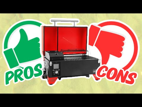 ASMOKE AS350DC Battery Tabletop Pellet Grill - Pros & Cons