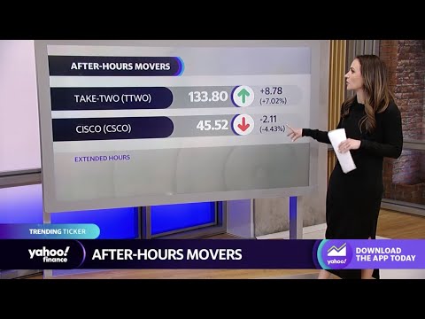 Stocks moving in after hours: Take-Two Interactive, Cisco