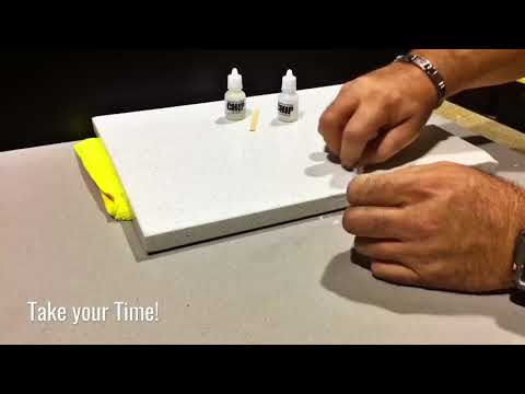Caesarstone Chip Repair Kit -DIY Quartz Countertop Chip Repair KIT
