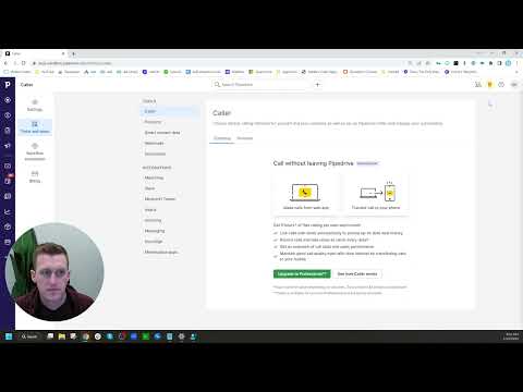 How to setup call logging in PipeDrive