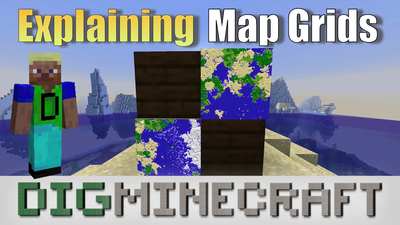 Explaining Map Grids in Minecraft