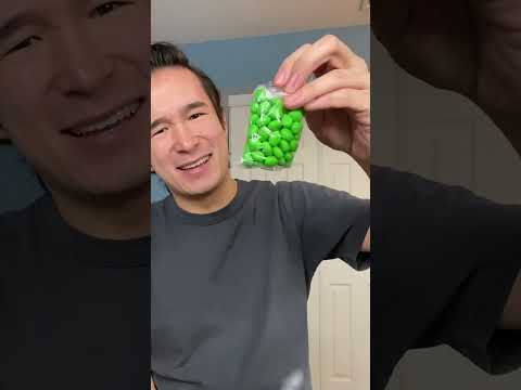 Trying the Senzu Beans from Dragon Ball! #dragonball #animefood