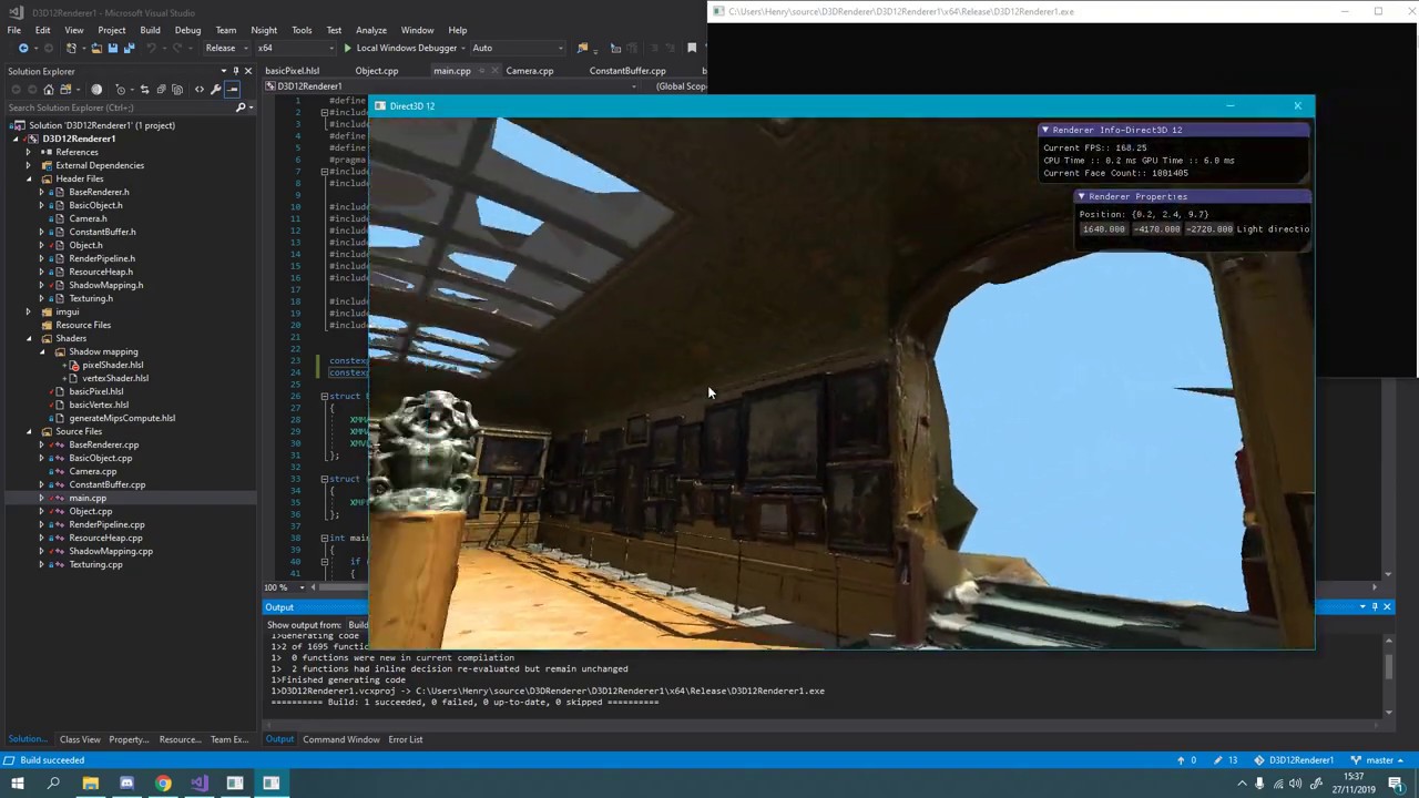 basic gpu rendering with Direct3D 12