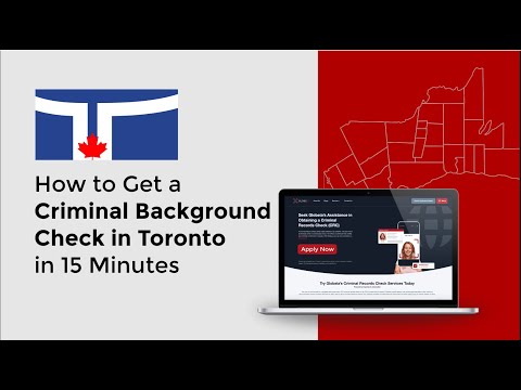 How to Get a Criminal Background Check in Toronto in 15 Minutes | RCMP | Canada Background Check