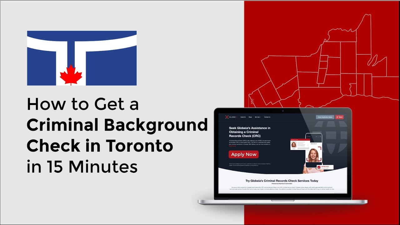 How to Get a Criminal Background Check in Toronto in 15 Minutes | RCMP | Canada Background Check