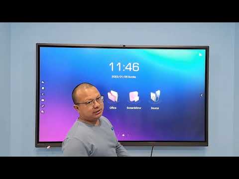 How to install Nepali Font in AVR System Smart Board 75 inch || Date Time Setting Overview