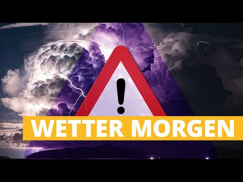 Unwetterfahrplan für Donnerstag - so heftig werden die Gewitter