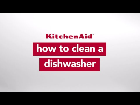 How to Clean a KitchenAid® Dishwasher