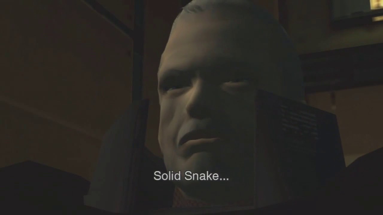 NO! That is NOT Solid Snake!