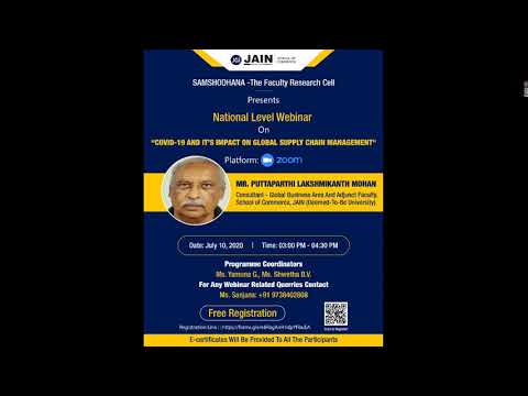 COVID – 19 AND IT’S IMPACT ON GLOBAL SUPPLY CHAIN MANAGEMENT