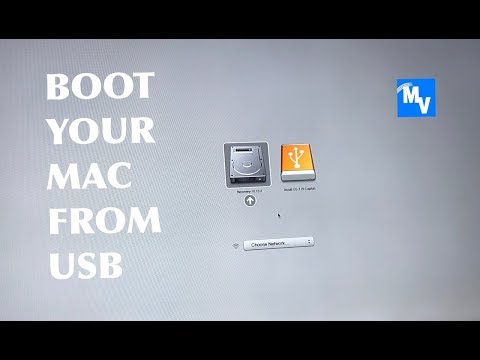 How to boot your mac from a USB bootable device