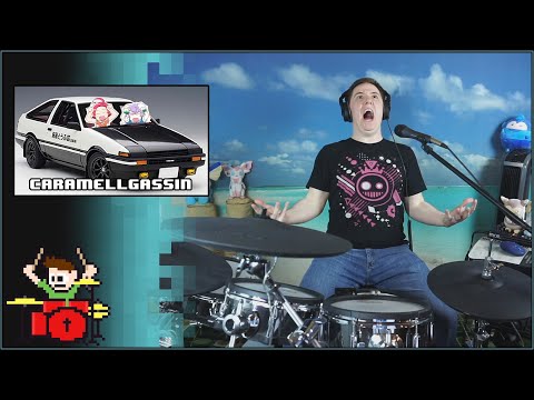 CARAMELLGASSIN' ON DRUMS!