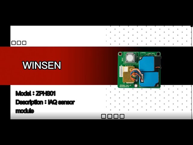 CO2 Meter - ZPHS01B Multi-in-one Air Quality Monitoring Sensor Module ...