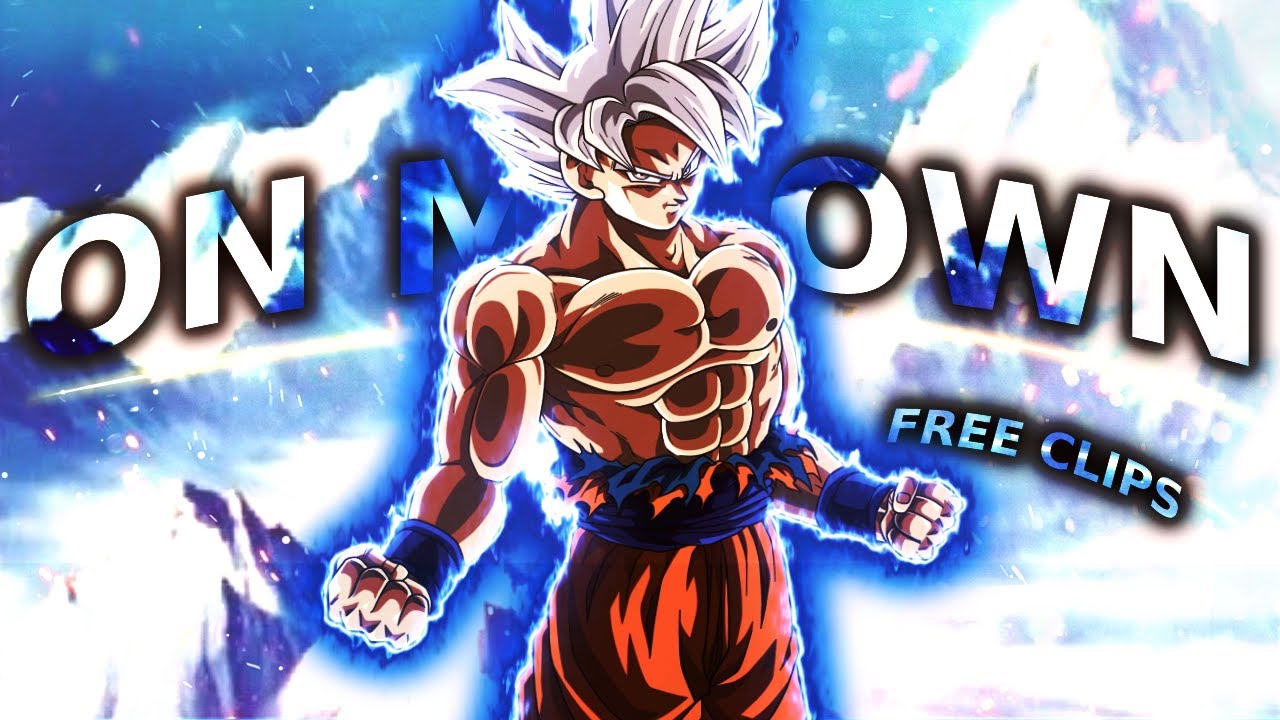 4k Quality Goku FREE CLIPS to use for edits! (Twixtor)