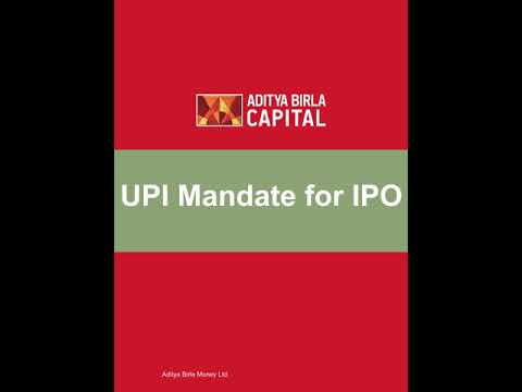 UPI Mandate for IPO