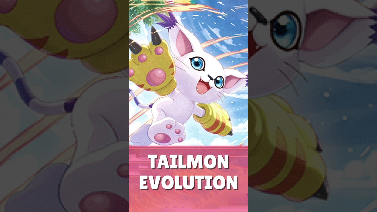 Tailmon Evolution Line #Short