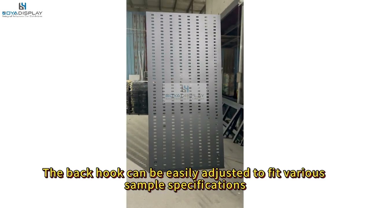 Revolutionize Your Tile Displays: Slanted Vertical Punching Board Stand ...