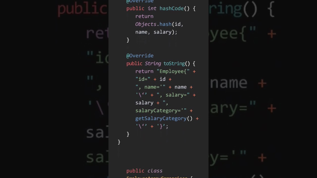 Employees Salary Categorized with Array Comparison | Java Tutorial