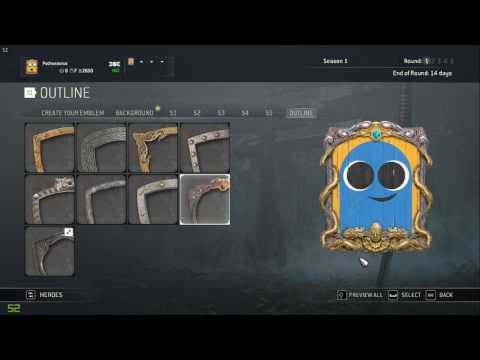 Steam Community :: Video :: [ FOR HONOR ] HOW TO MAKE CARTOON EMBLEMS ...