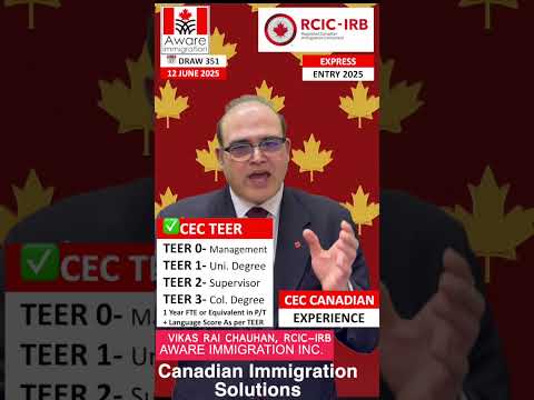 #Express Entry 2025 IRCC #Canada #Immigration #Update #Draw 351 #CEC #CanadianExperience #RCICVikas