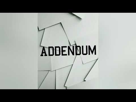 How to pronounce Addendum !