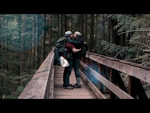 Couple elopes at Bridal Veil Falls | Wedding Video