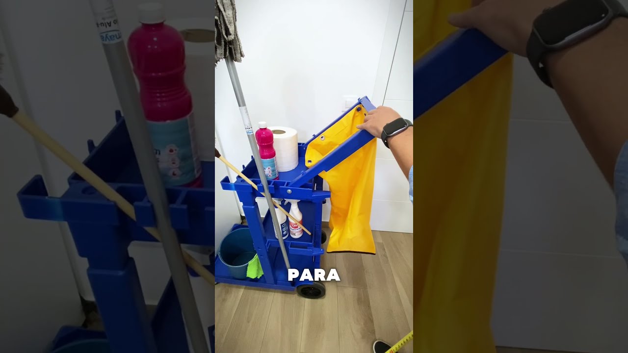 Carro de limpieza multifuncional