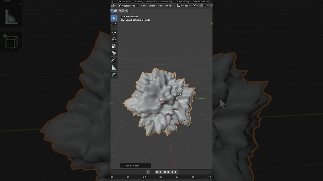 How to make an audio visualiser in Blender 🎶