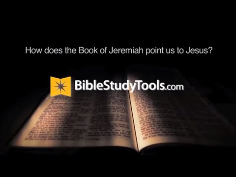 How does the Book of Jeremiah point us to Jesus?
