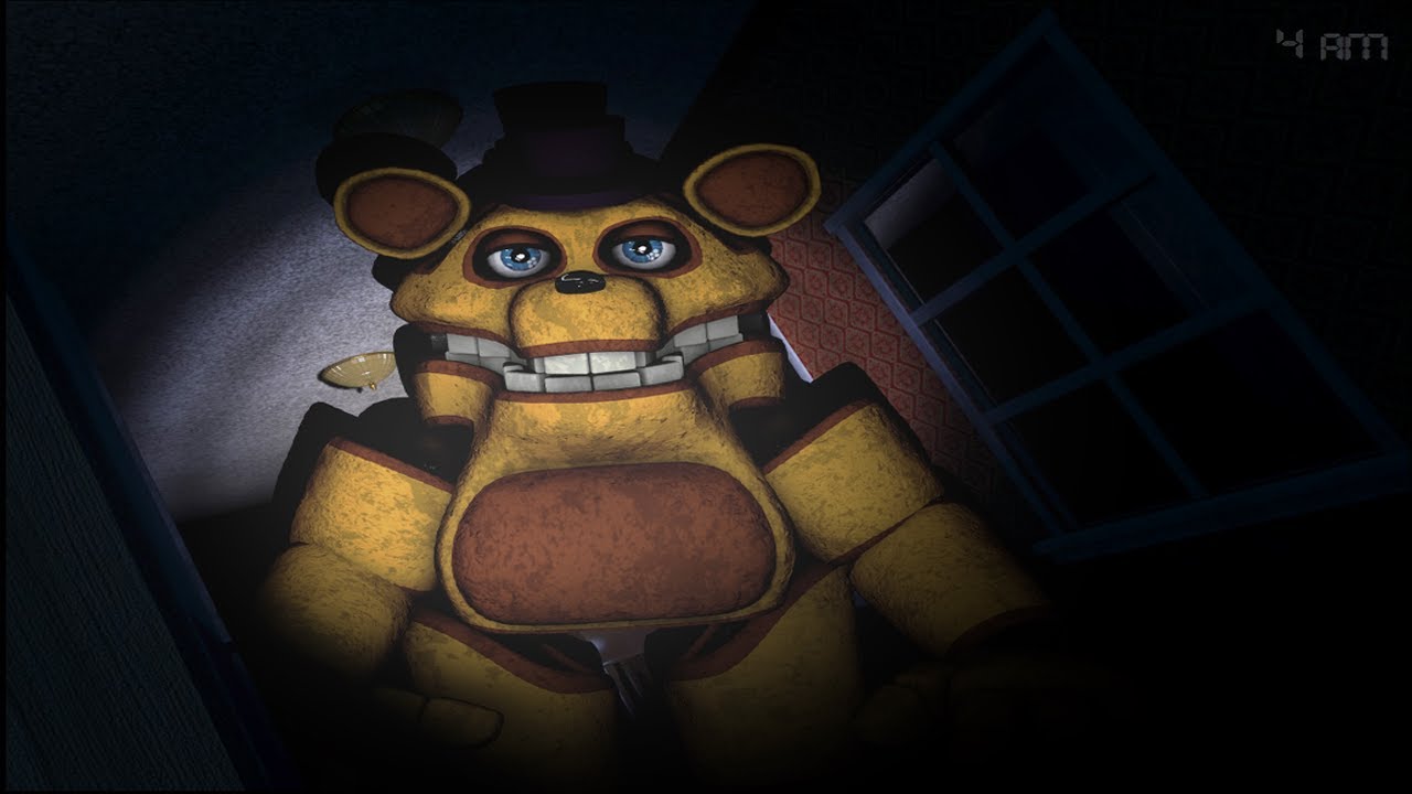 Fredbear is turned into a bread! Breadbear! (FNaF 4 Mods)