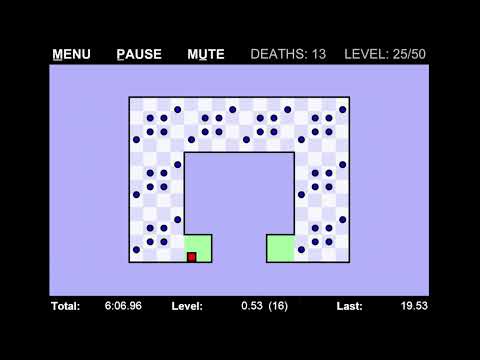 The World's Hardest Game 2 glitchless speedrun in 14:31