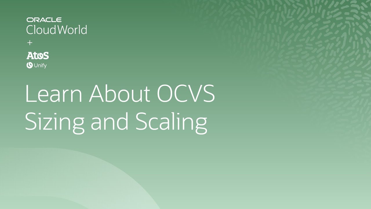 Oracle Cloud VMware solution—sizing and scaling | CloudWorld 2022
