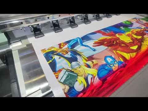 3.2m with 8 pcs Starfire 25PL Printhead