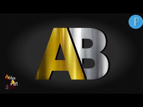 Professional AB Logo Design in pixellab | pixellab tutorial | Trending logo Design