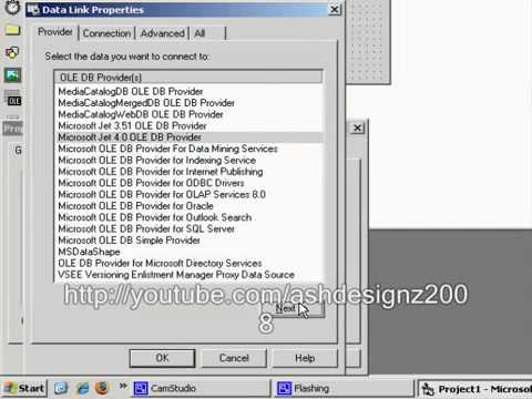 How to Connect Microsoft Access Database to Visual Basic 6 0