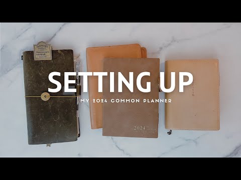 2024 Planner Line Up & Common Planner Setup