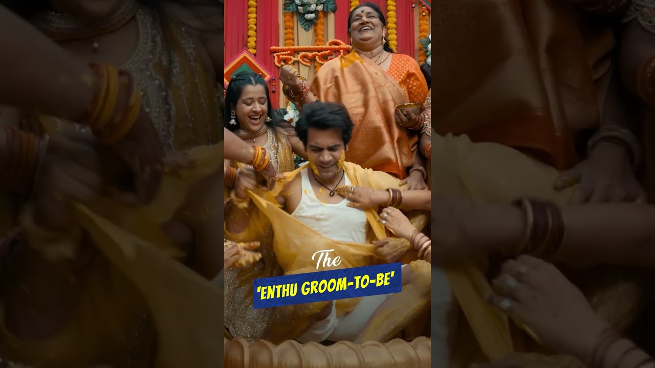 Dulhe ko hai shaadi ki jaldi, par phase hain in a never-ending haldi! 😅 #BhoolChukMaaf