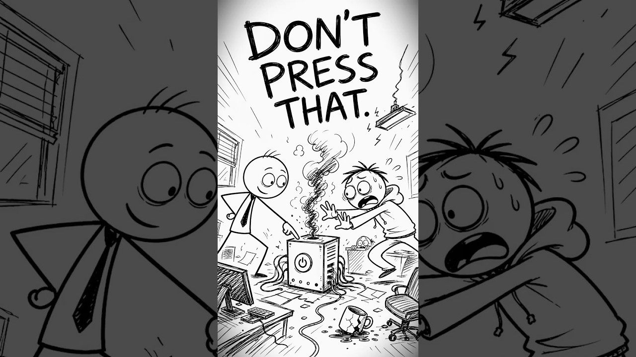 Can restart solve all the problems?#server #computer #ops #programmer #animation #worklife
