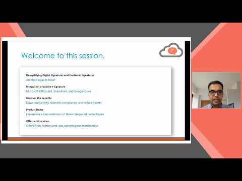 Adobe Sign Demo: Integration with Teams, Sharepoint, Google, & Aadhaar | Corridors of Technology