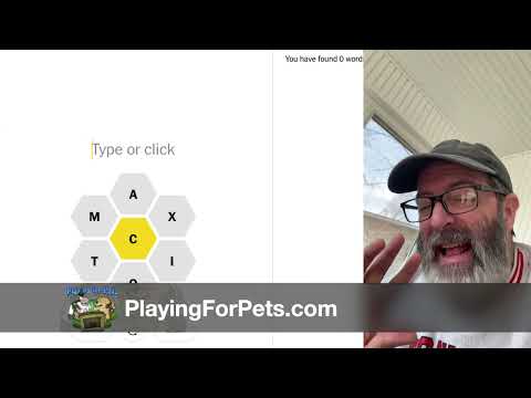 T Brown on New York Times Spelling Bee: Playing for Pets