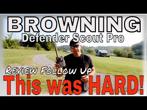Trail Camera Review; Browning Defender Scout Pro Follow Up