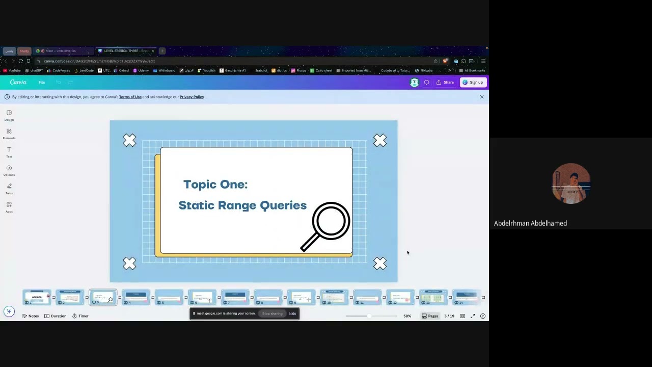 Level 2 Session 1(Static Range Queries)