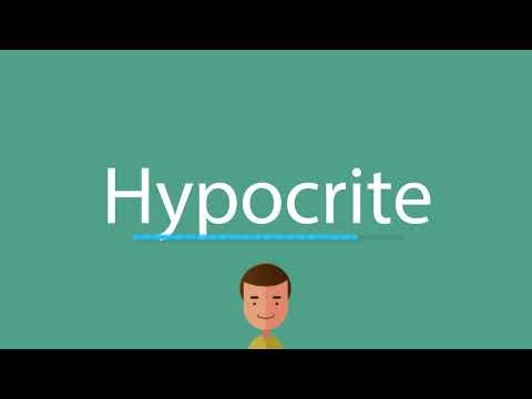 Hypocrite pronunciation