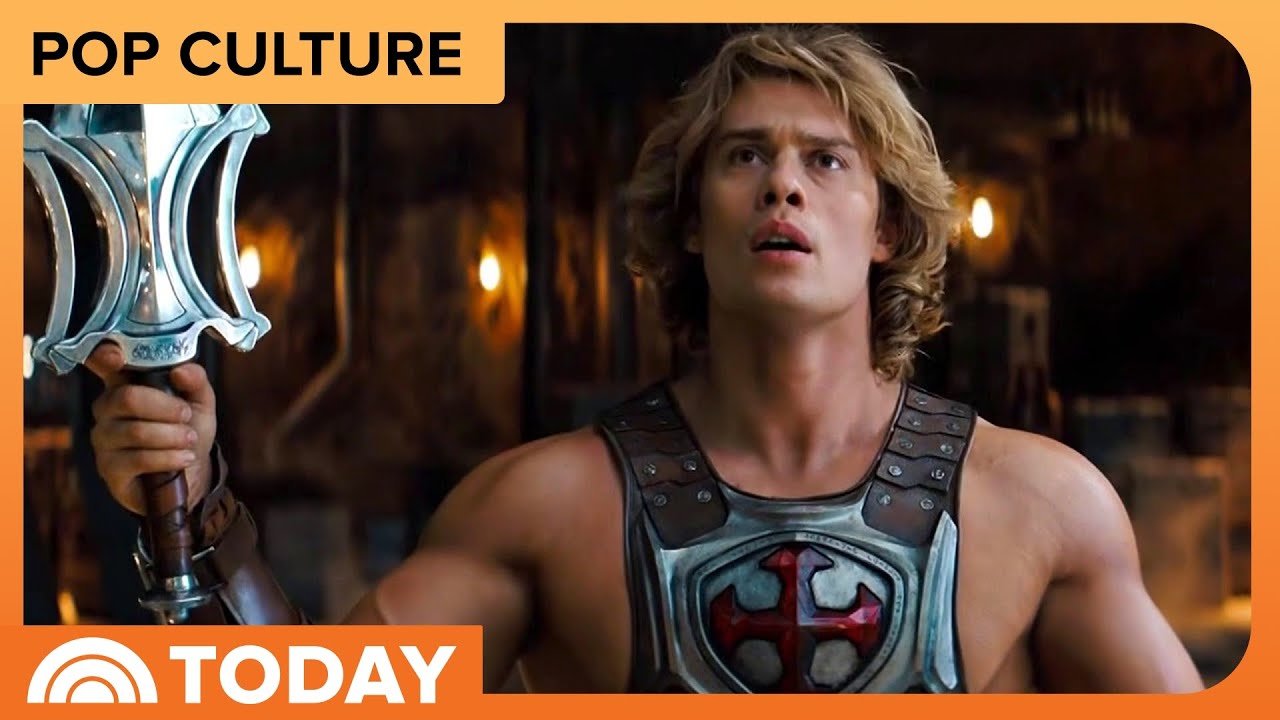 Dolph Lundgren Passes the Power Sword to Nicholas Galitzine