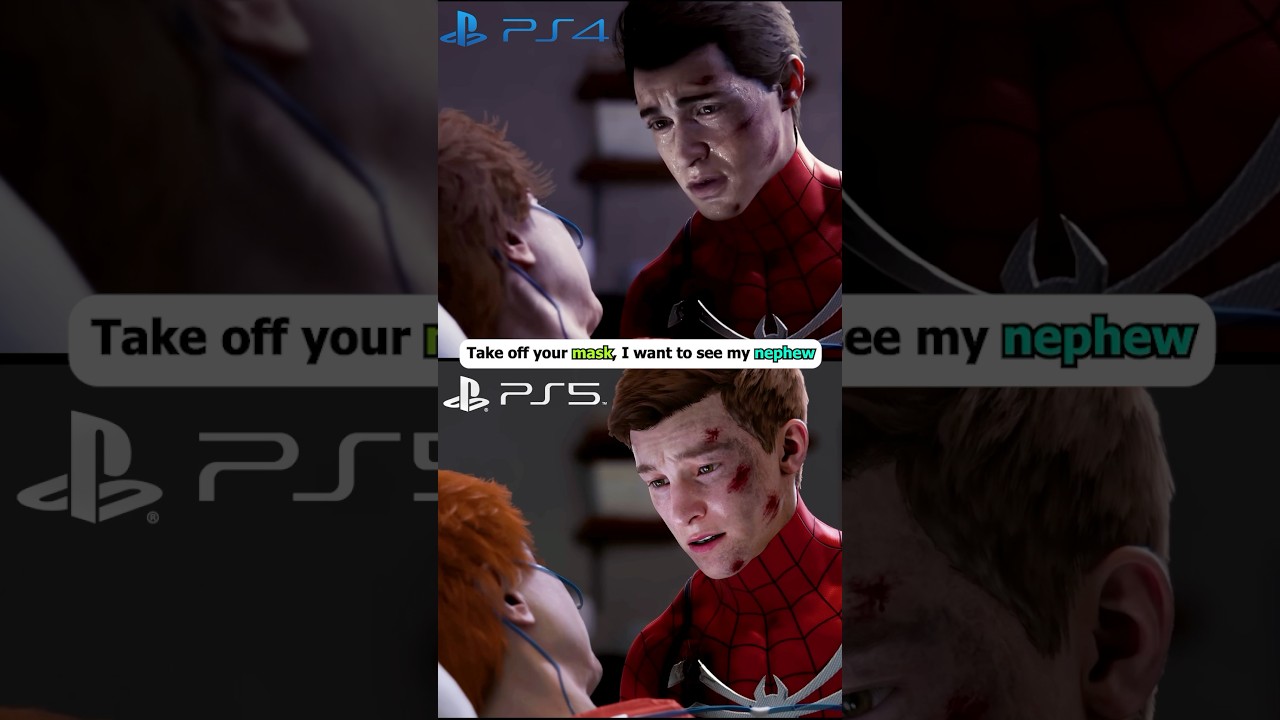 Marvel’s Spiderman - PS4 vs PS5