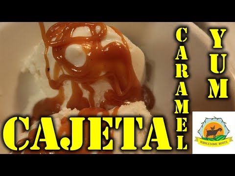 How to Make Cajeta! A Mexican Caramel Sauce!